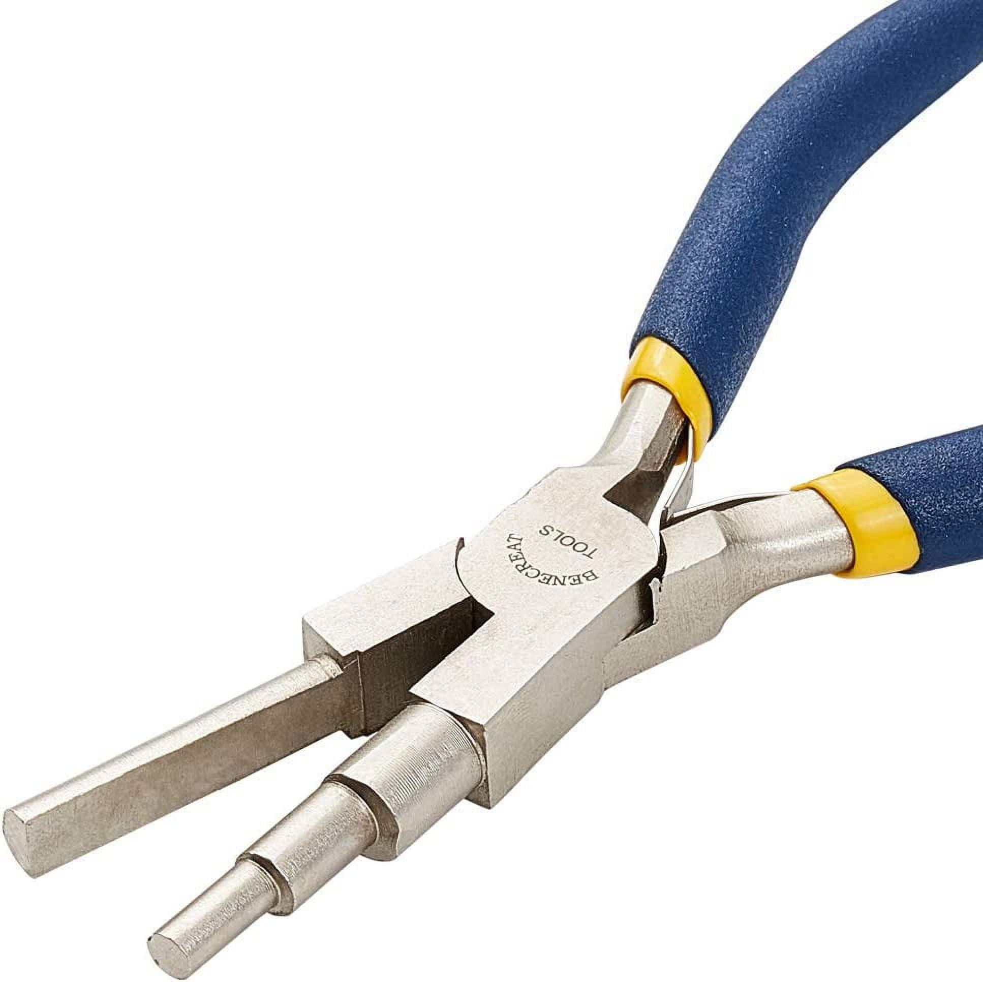 3-Step Wire Looping Pliers Jewelry Looping Forming Pliers with Non-Slip ...