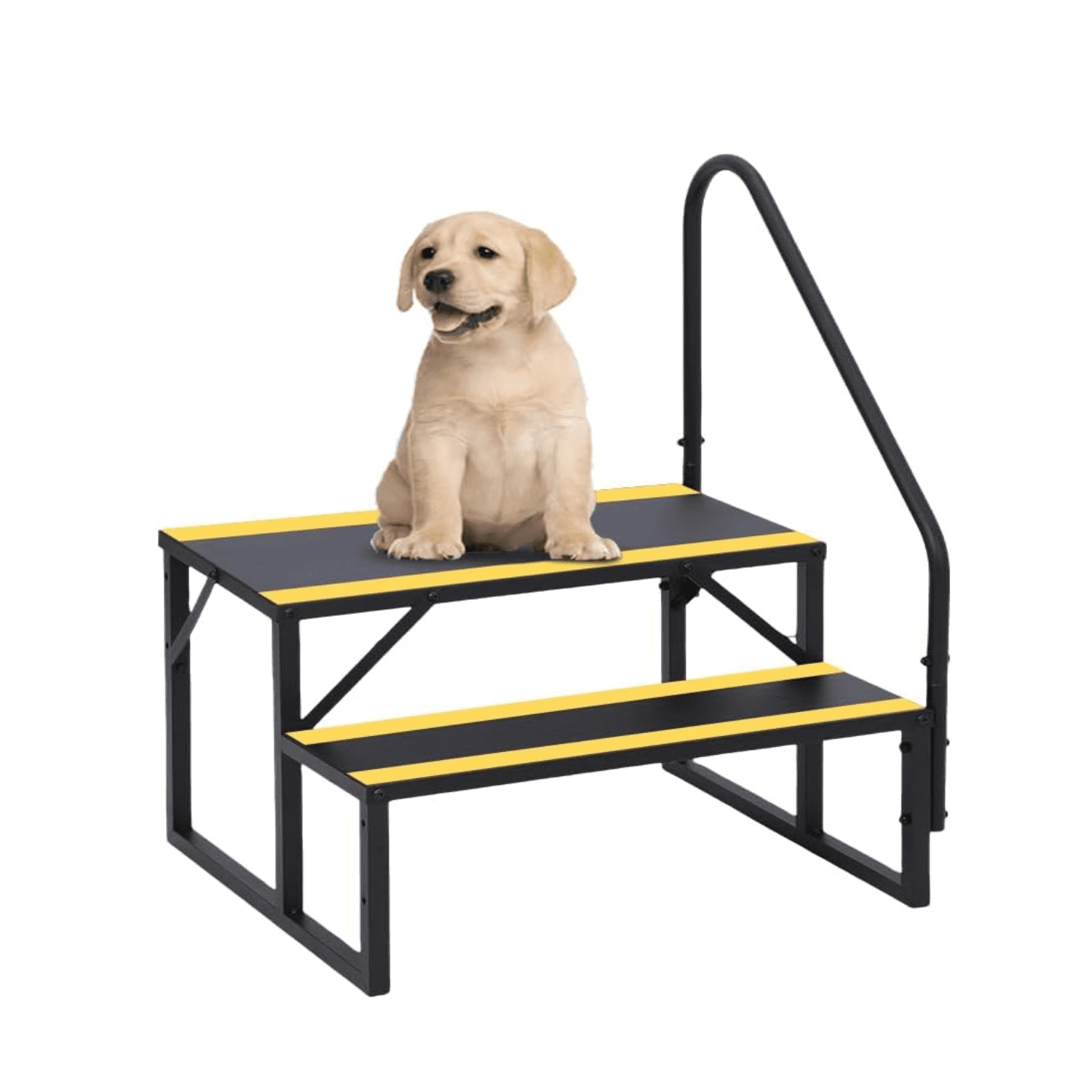 3 Steps RV Stairs with Anti-Slip Tapes & 2 Handrails,Hot Tub Steps ...