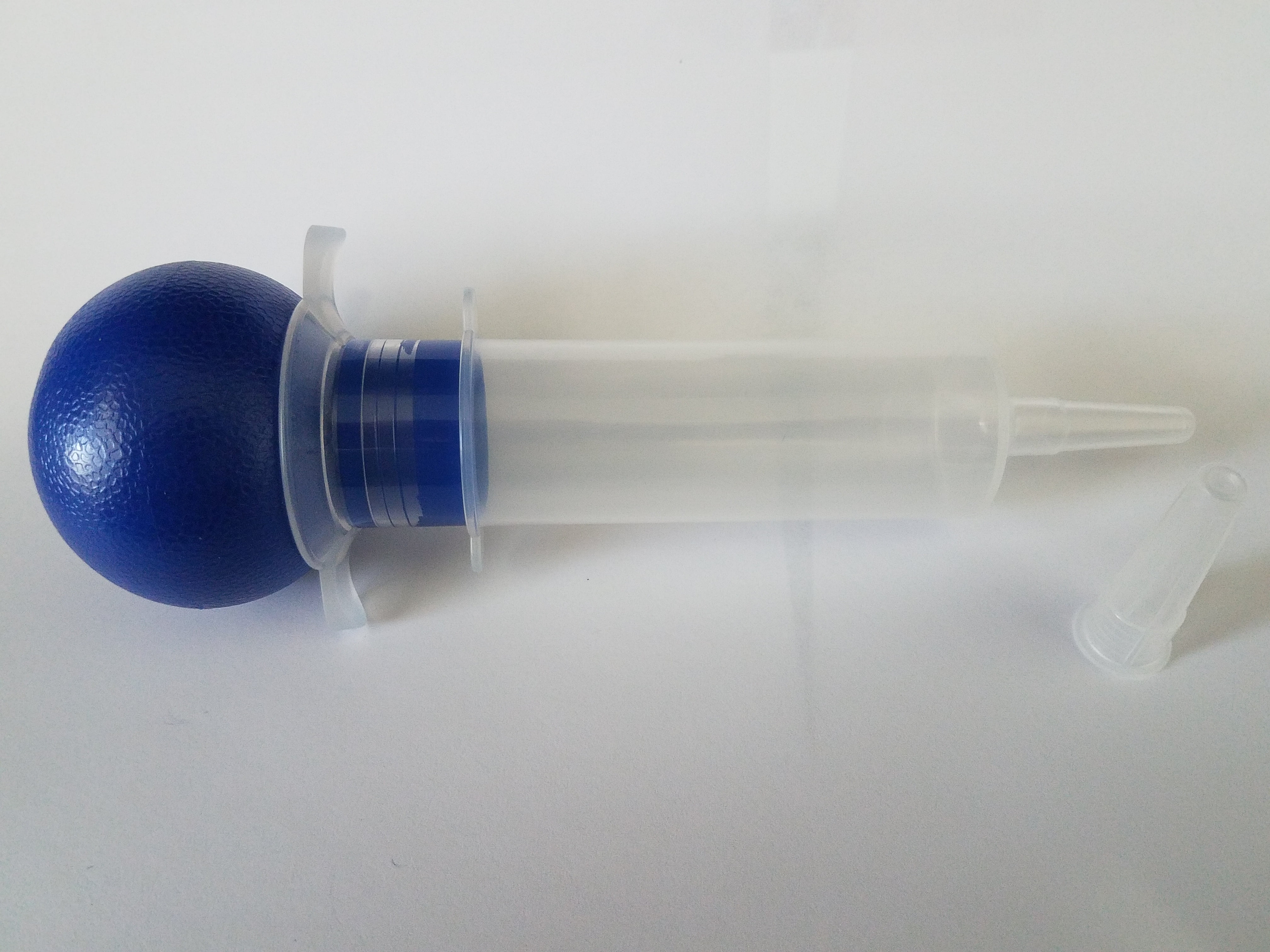 Viamed 60ml Sterile Bulb Irrigation Syringes with Protective Cap, Non ...