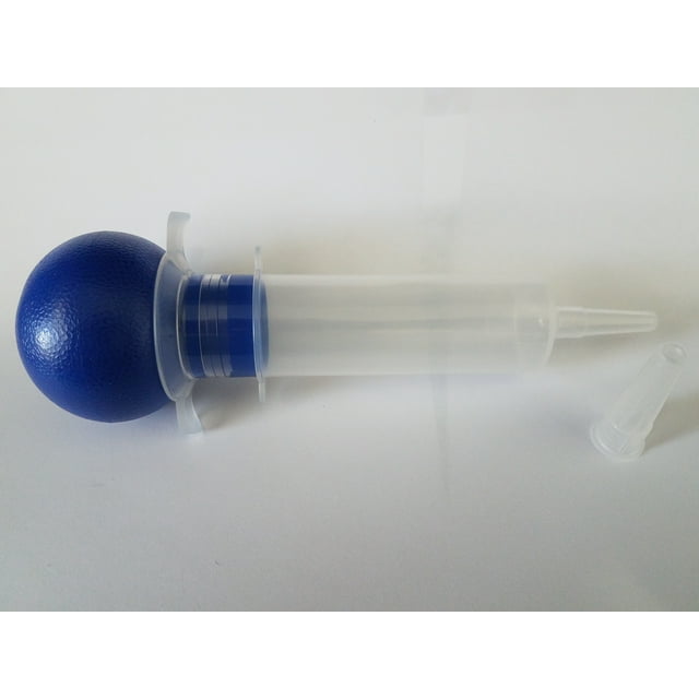 Viamed 60ml Sterile Bulb Irrigation Syringes with Protective Cap, Non ...