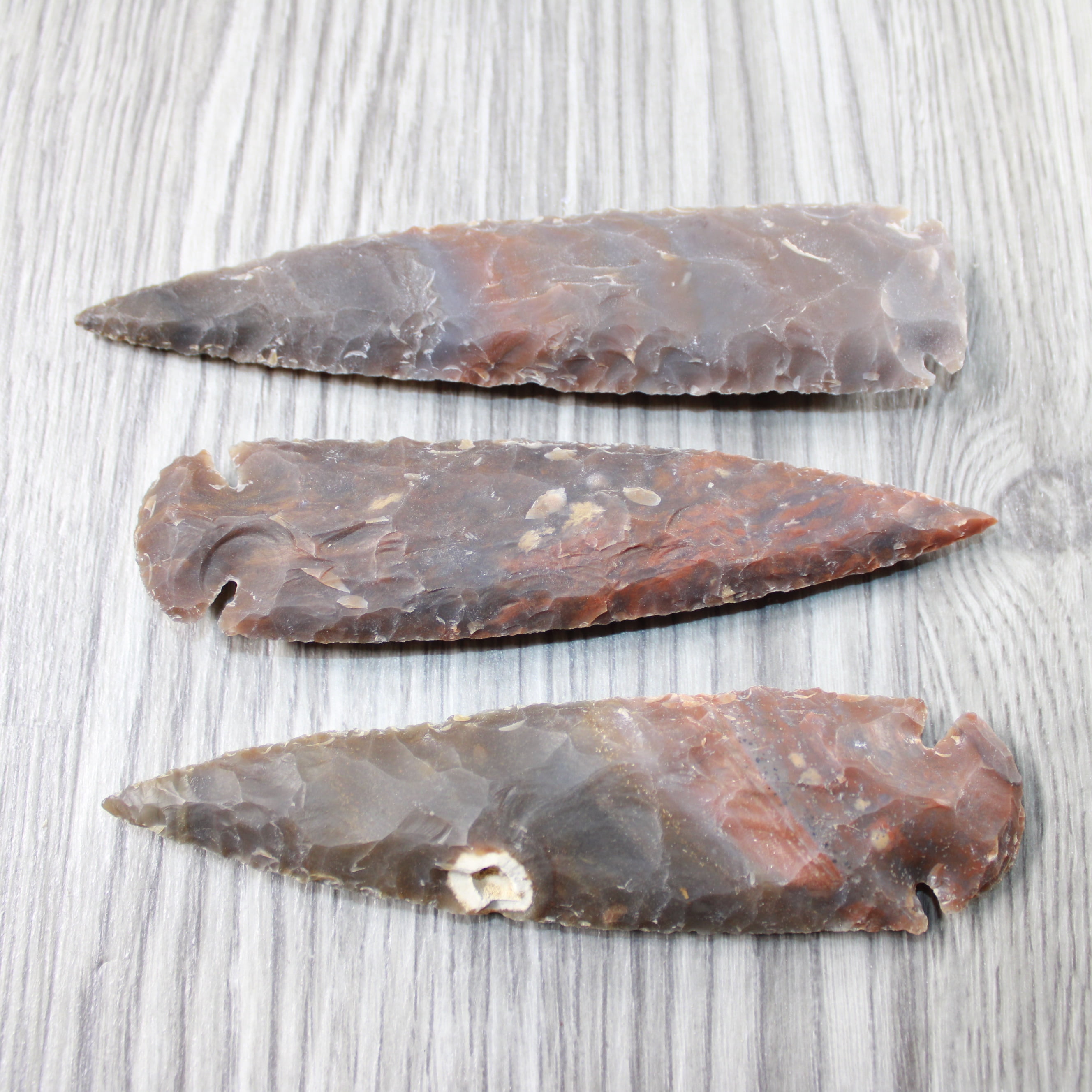 3 Stone Ornamental Spearheads #0449 Arrowheads - Walmart.com