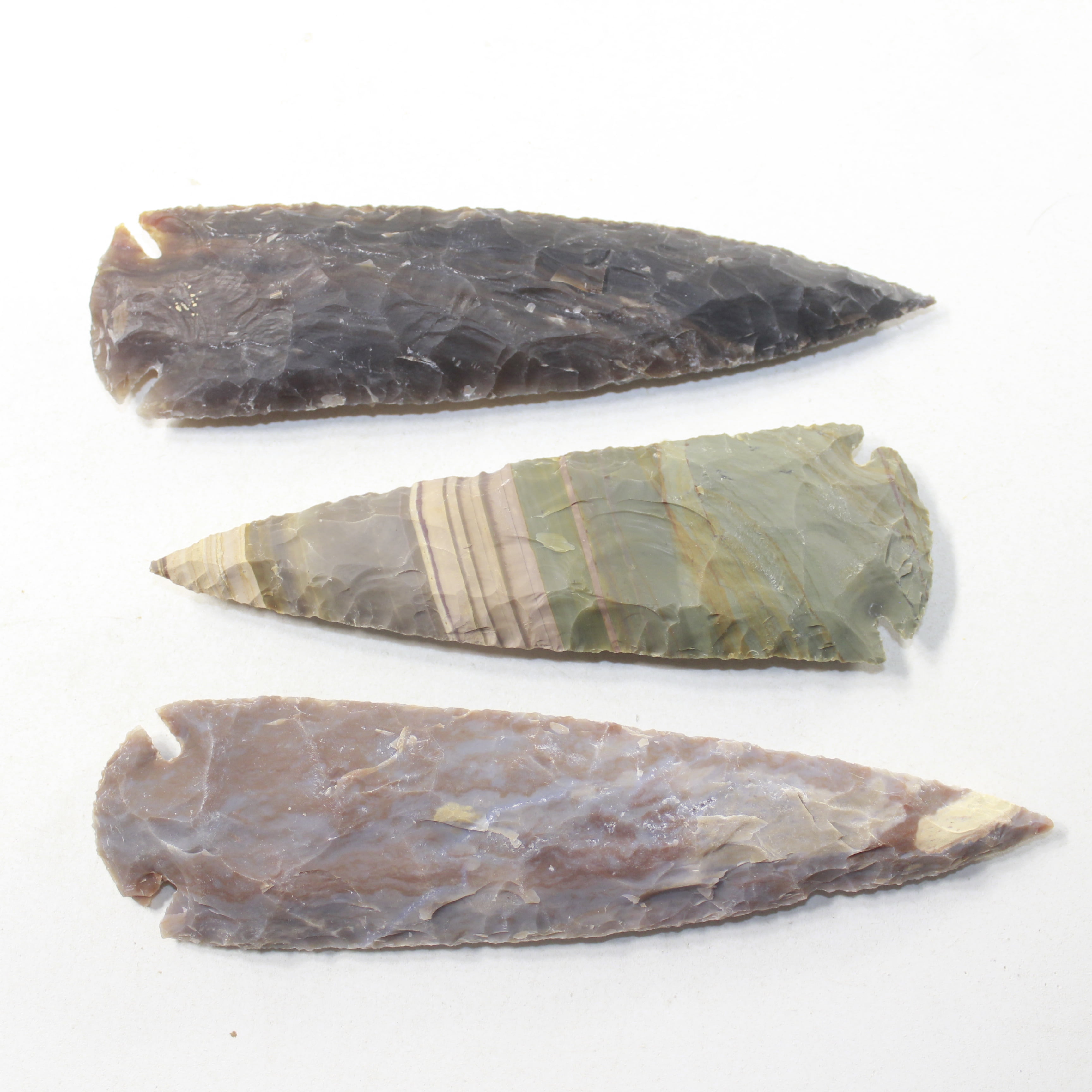 3 Stone Ornamental Spearheads #8337 Arrowheads - Walmart.com