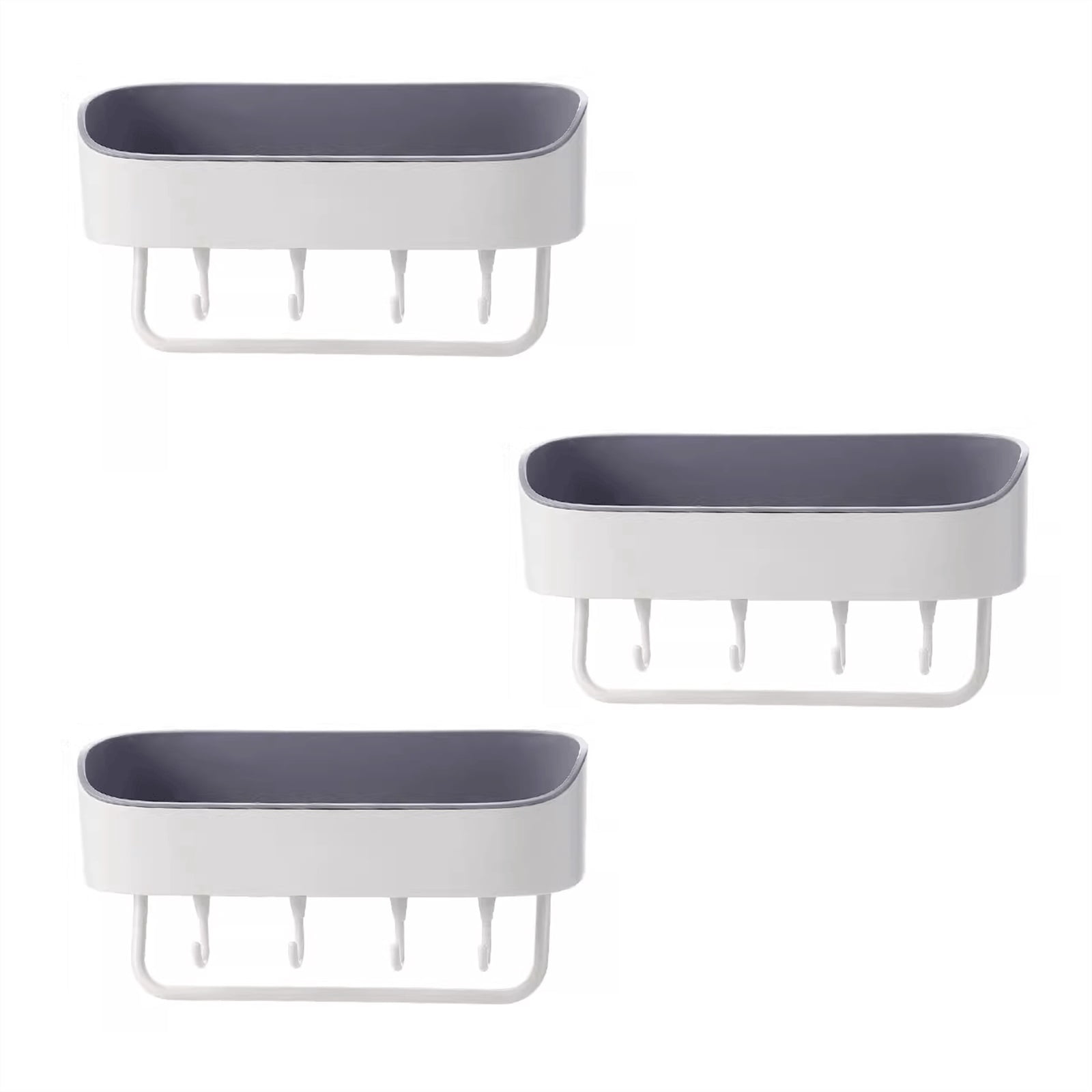 3 Storage Racks Simple Plastic Storage Rack in Toilet Toilet Wash Table ...