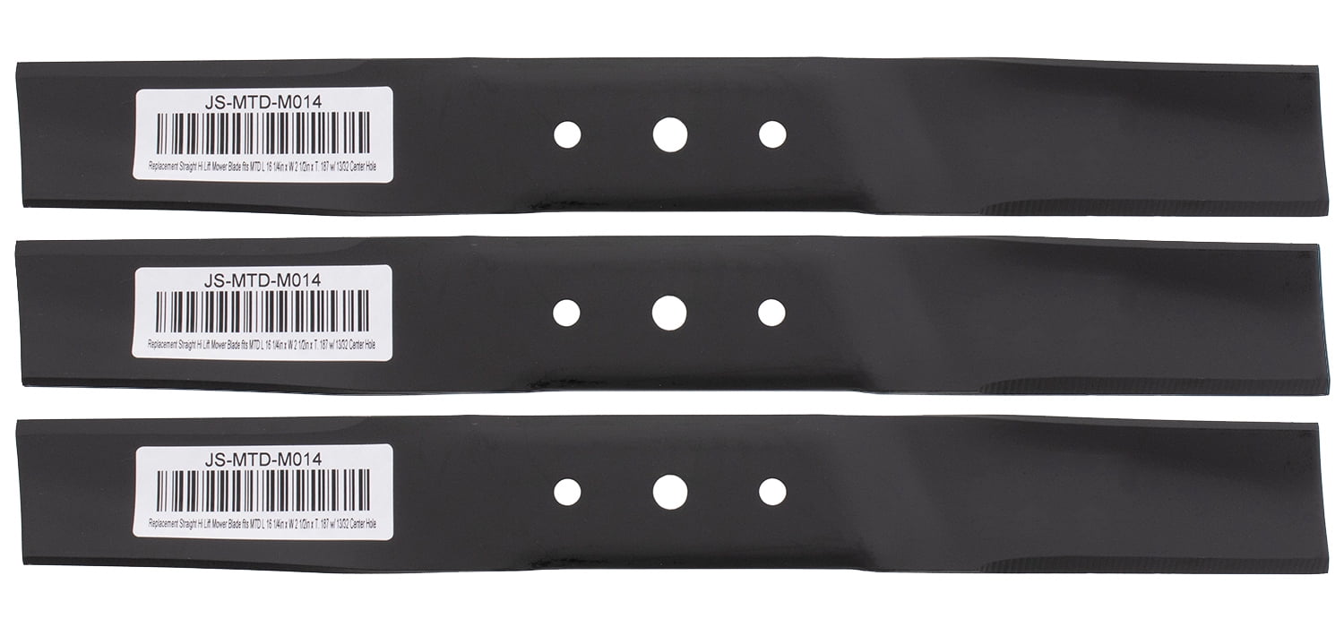 (3) Straight Low-Lift Blade fits Ferris® 1520843 5020843 32" 48" Deck ...