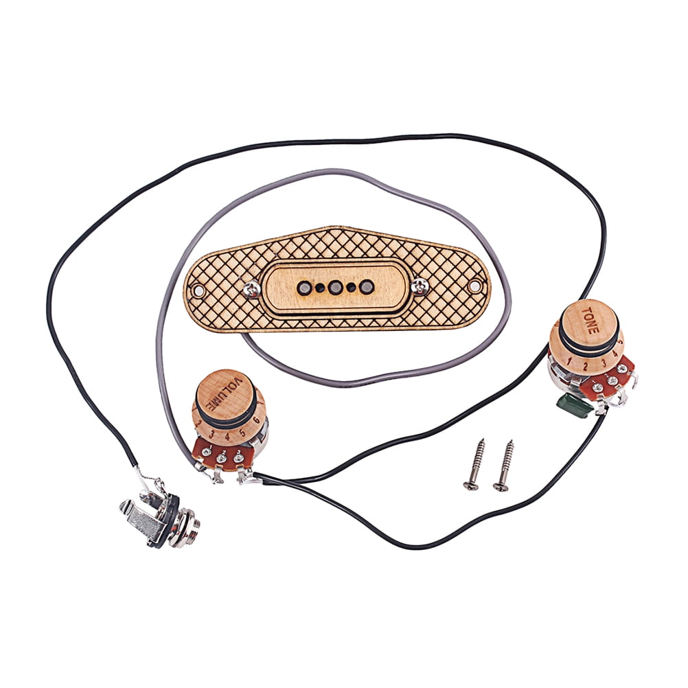 3 Strings Bass Pickup Musical Instrument Trimmer Guitar Electric Wire ...