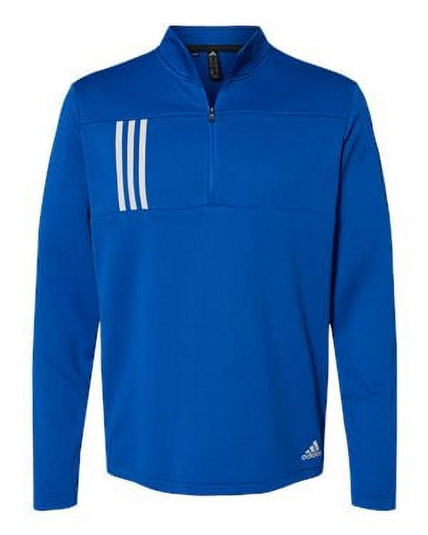 3-Stripes Double Knit Quarter-Zip Pullover - Style# A482 - Walmart.com