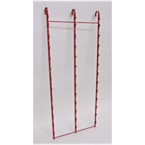 3 Strips 39 Clip Potato chip, Candy & Snack Hanging Display Rack in Red ...