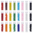 3 Style Glass Seed Beads Opaque Colours Seed Small Craft Beads for DIY ...
