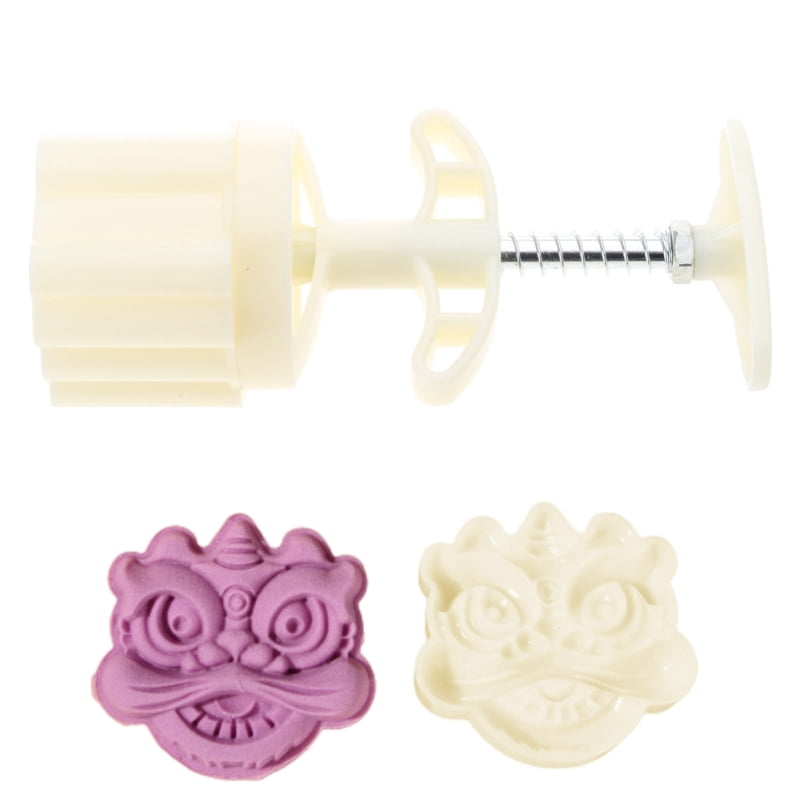3 Styles Mooncake Mold Set 50~75g Mid Autumn Festival DIY Hand Pressure ...