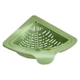 3. Suction Cup Sink Corner Basket, Sponge Storage & Auto-Dumping Filter ...
