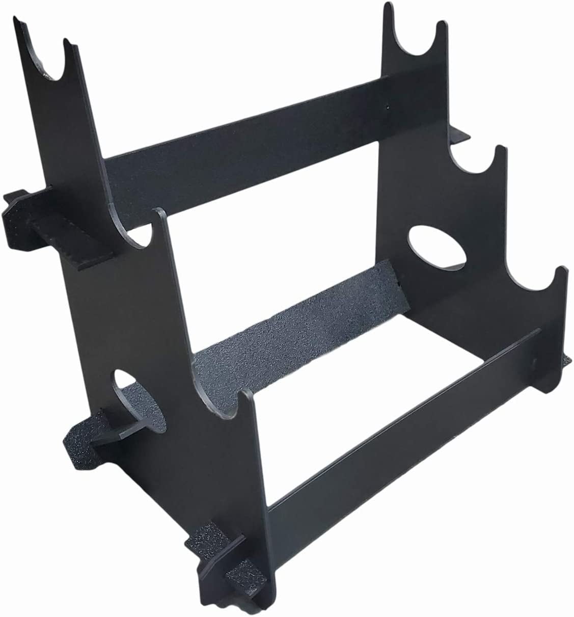 3 Sword/Rifle/Gun Table-Top Stand Display Rack for Gun Show or Business ...