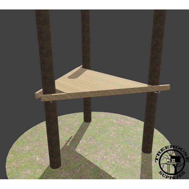 3 TREE TREEHOUSE PLATFORM KIT - STANDARD - Walmart.com