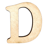 Krafty Supply 3" Tall MDF Letter E |1/4" Thick | Western Railroad ...