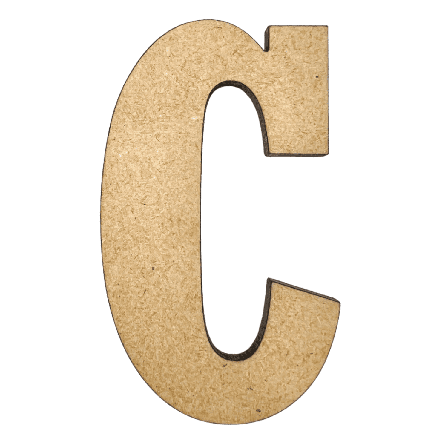3" Tall MDF Letter C | 1/8" Thick | Krafty Supply Letters | RockTimes ...