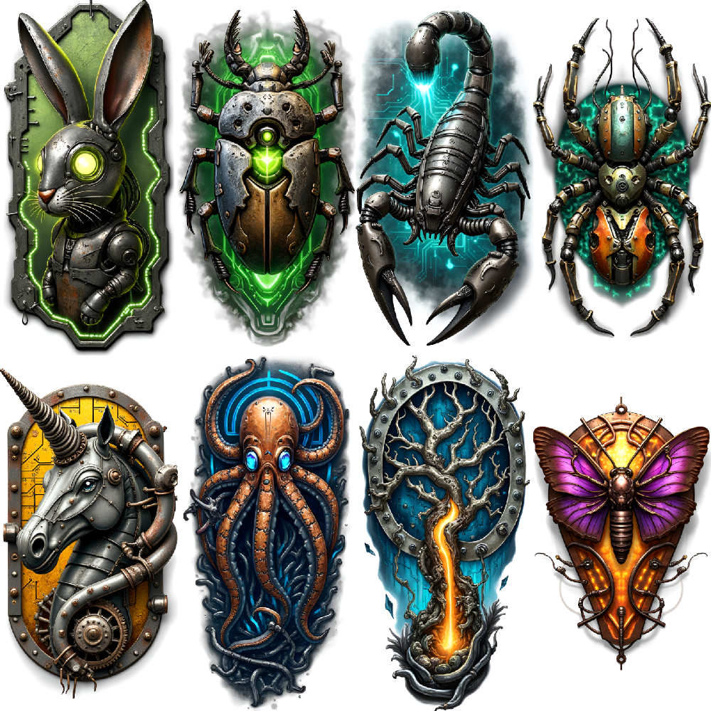 3 Temporary Tattoo Stickers, Waterproof Long Lasting Body Stickers ...