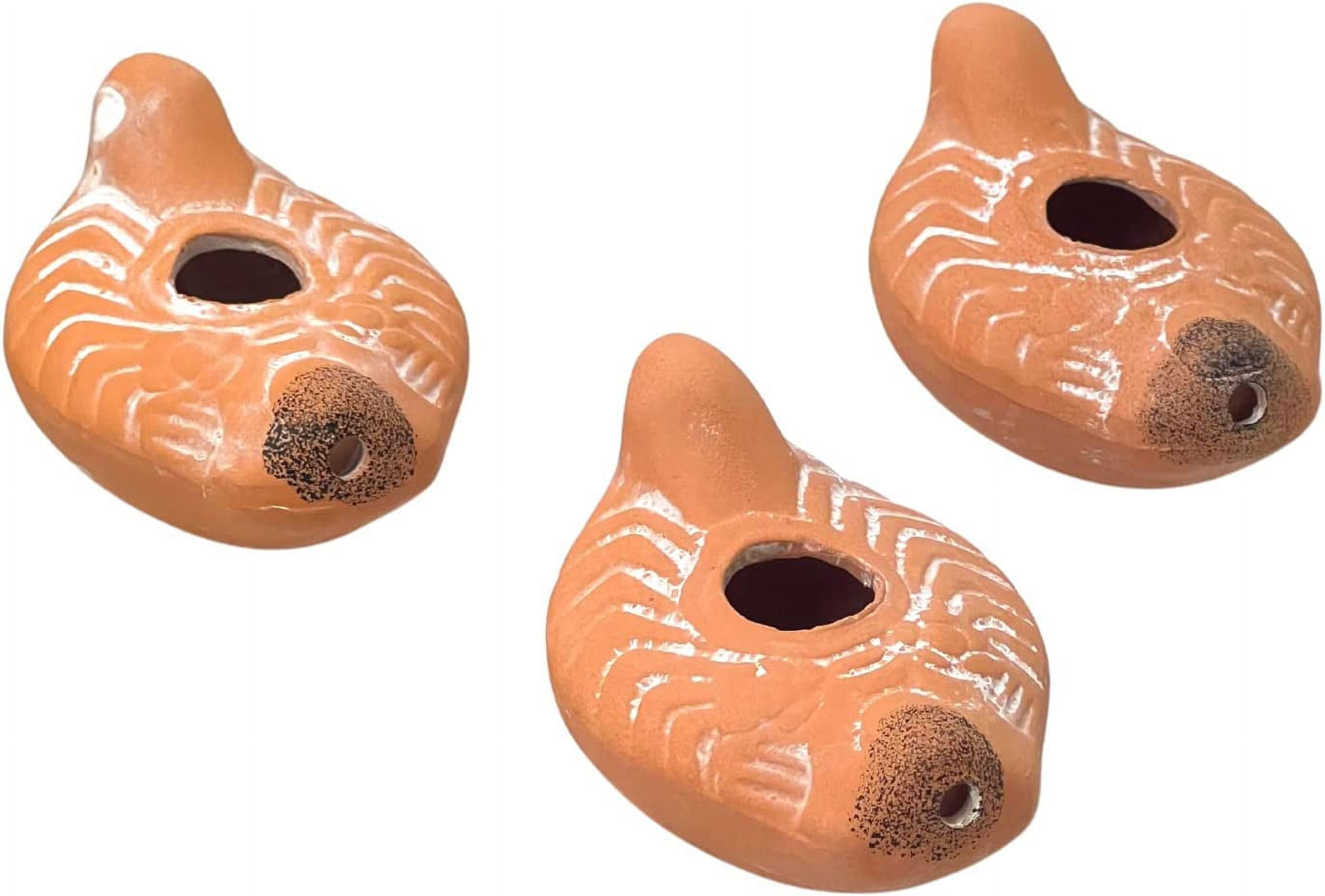 3 (Three) Replicas Ancient Clay Oil Lamps - Herodian Oil Lamp- Judaica ...