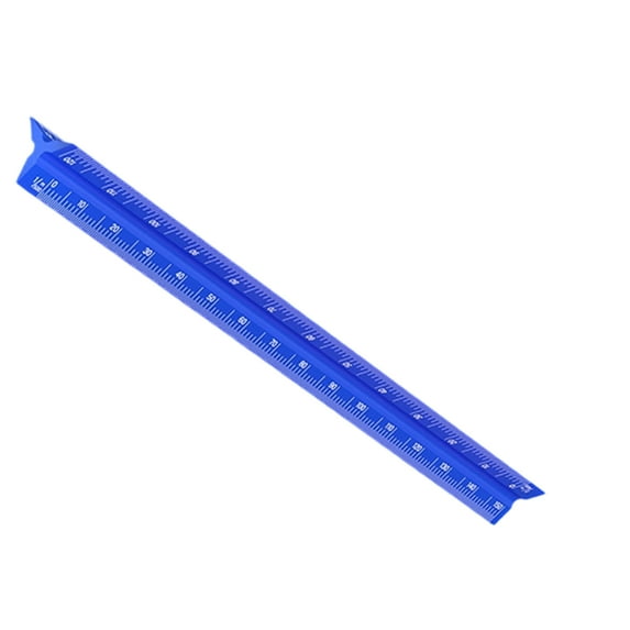 3. Three-Sided Engraved Aluminum Scale Tool, 23mm Wide 320mm ...