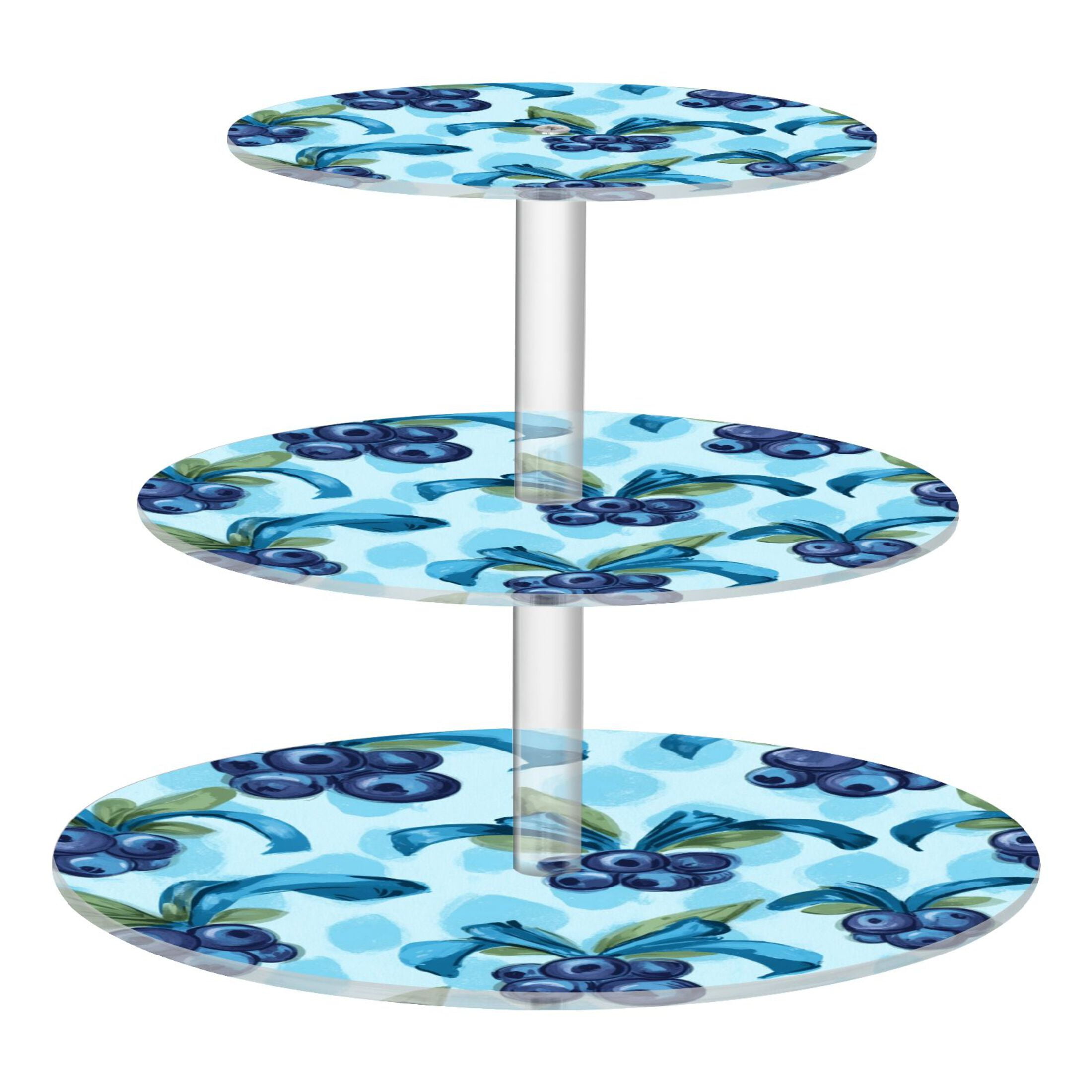 3-Tier Acrylic Cupcake Stand Sturdy Dessert Display Cupcake Tower ...