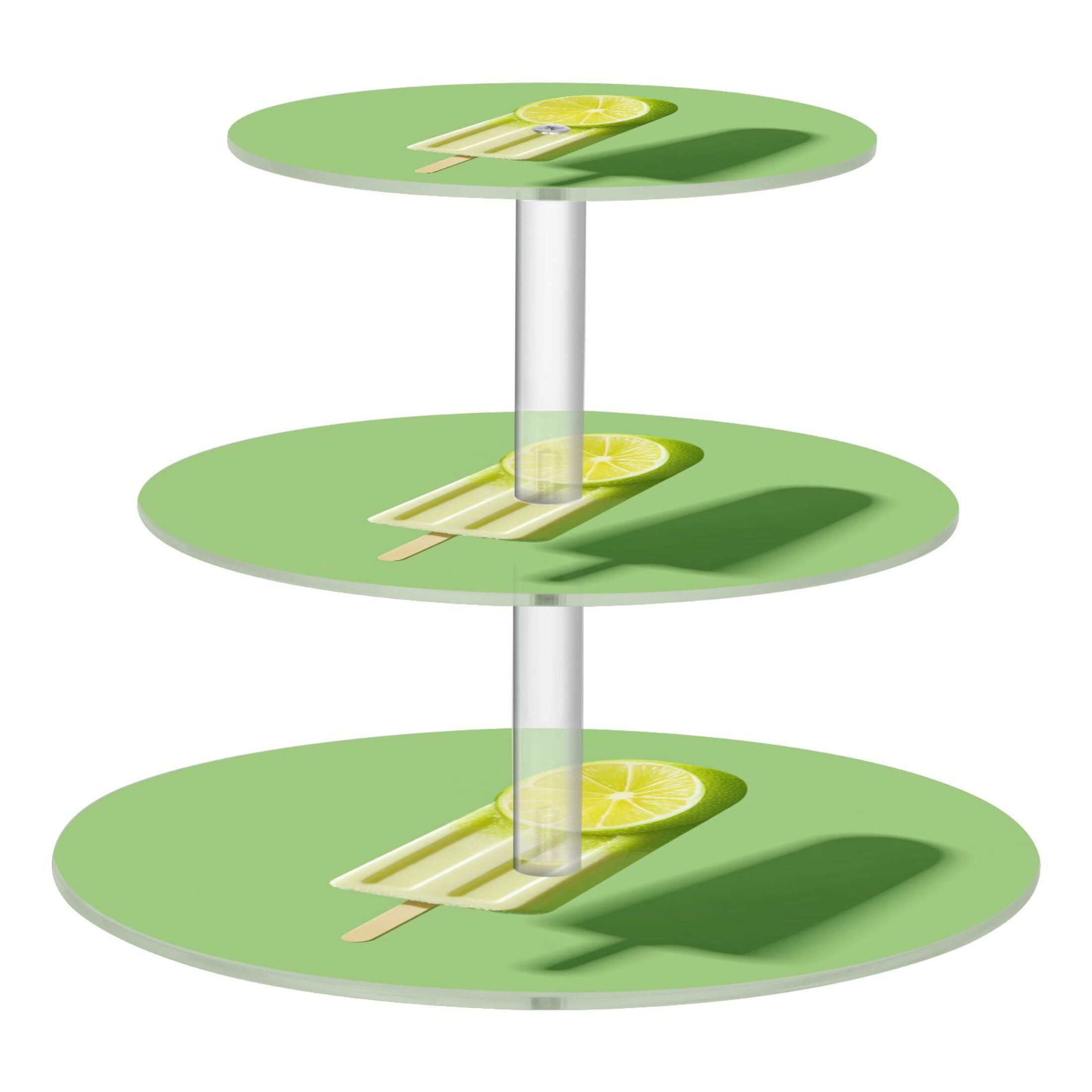 3-Tier Acrylic Cupcake Stand Sturdy Dessert Display Cupcake Tower ...