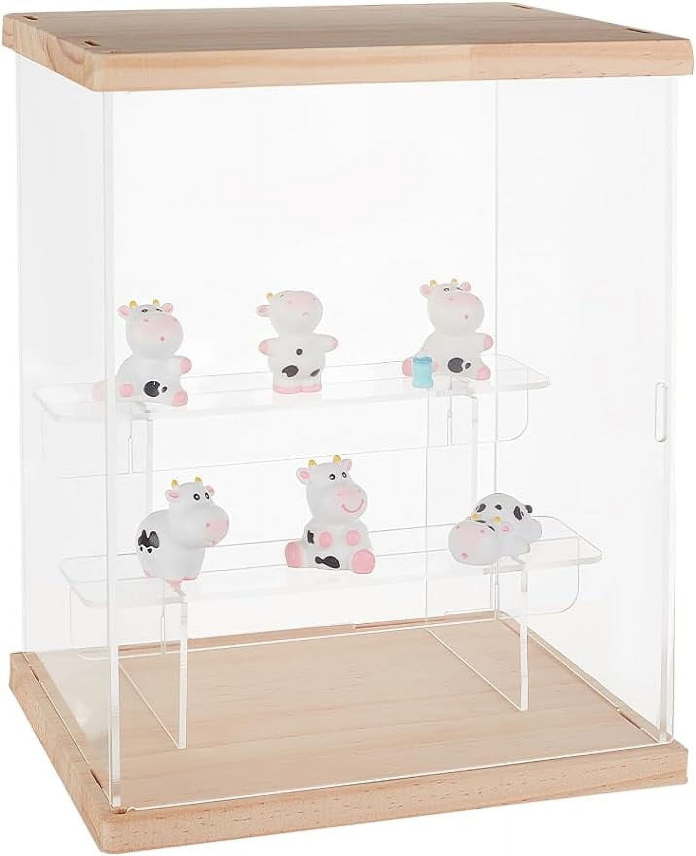 3-Tier Acrylic Minifigure Display Cases 6.5x7.9x9.9 Inch Acrylic ...