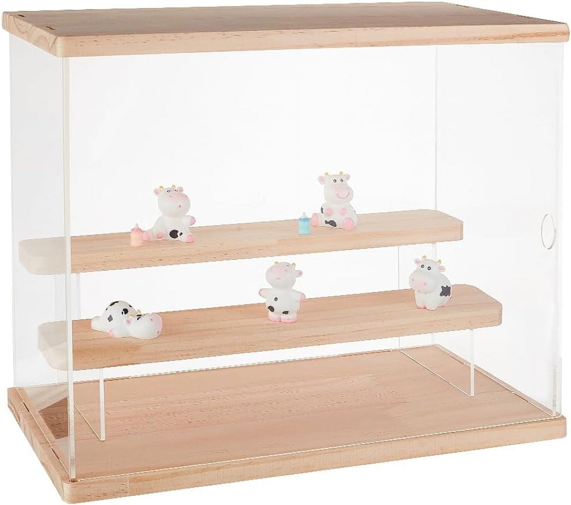 3-Tier Acrylic Minifigure Display Cases 7.1x12.6x10.4 Inch Acrylic ...