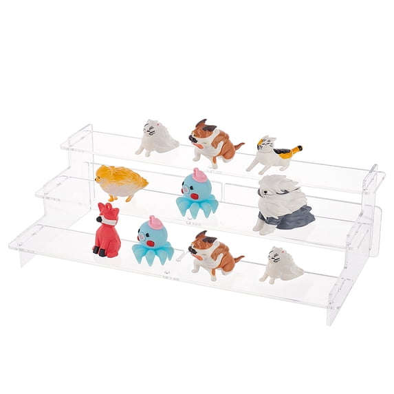 3-Tier Acrylic Model Toy Assembled Organizer Holders Action Figure ...