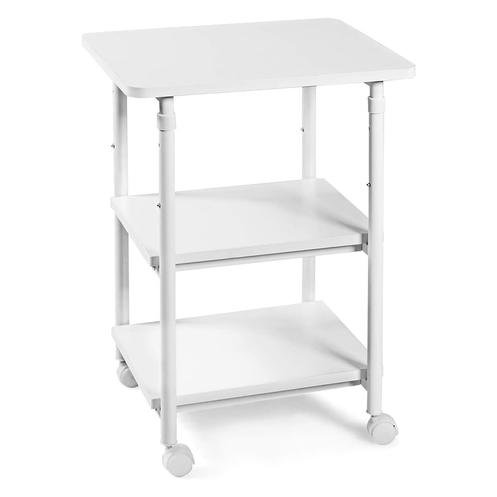 3-Tier Adjustable Printer Stand, , Mobile Machine Stand Storage Rack ...