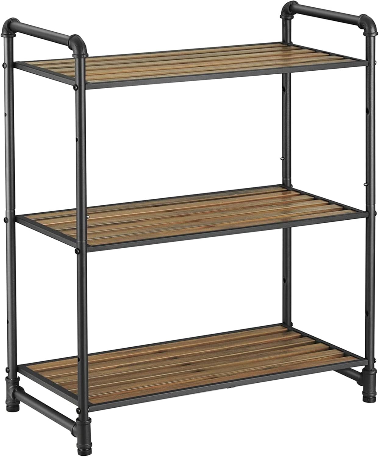 3-Tier Adjustable Storage Rack & Shoe Rack – Extendable Design with ...