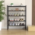 3 Tier Bamboo Shoe Rack Free Standing Closet Organizer Stackable Wood ...