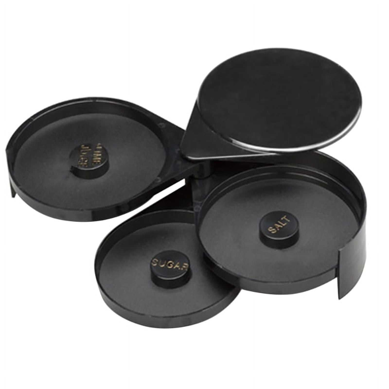 3 Tier Bartender ABS Tool Accessory Glass Rimmer Rotating Salt Home ...