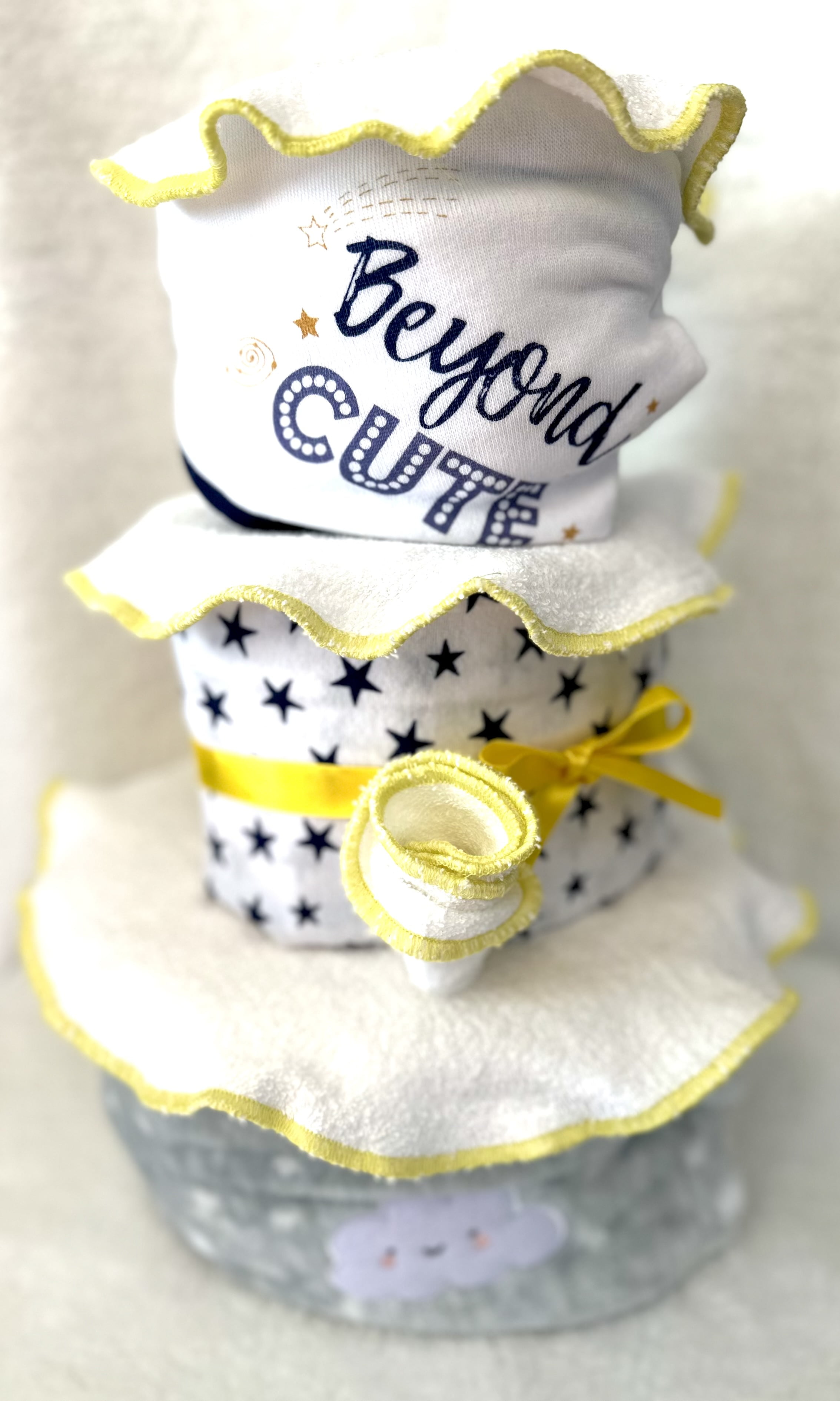 3 Tier Beyond Cute Baby Cake - Walmart.com