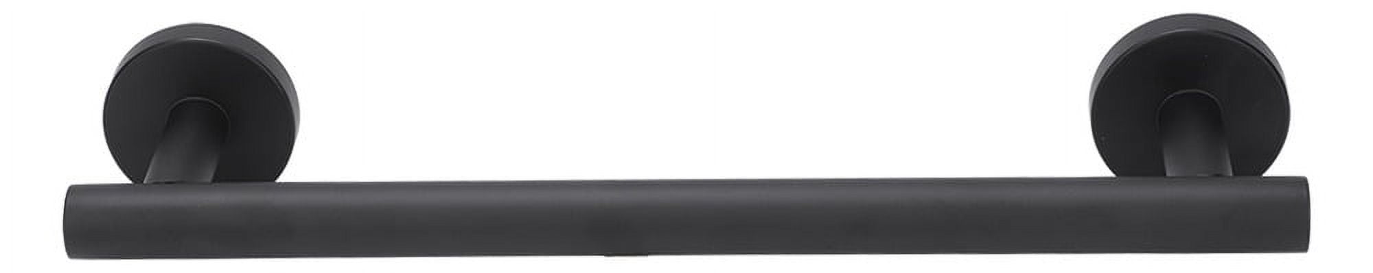 3 Tier Black Brushed Stainless Steel Single Towel Rack - Walmart.com