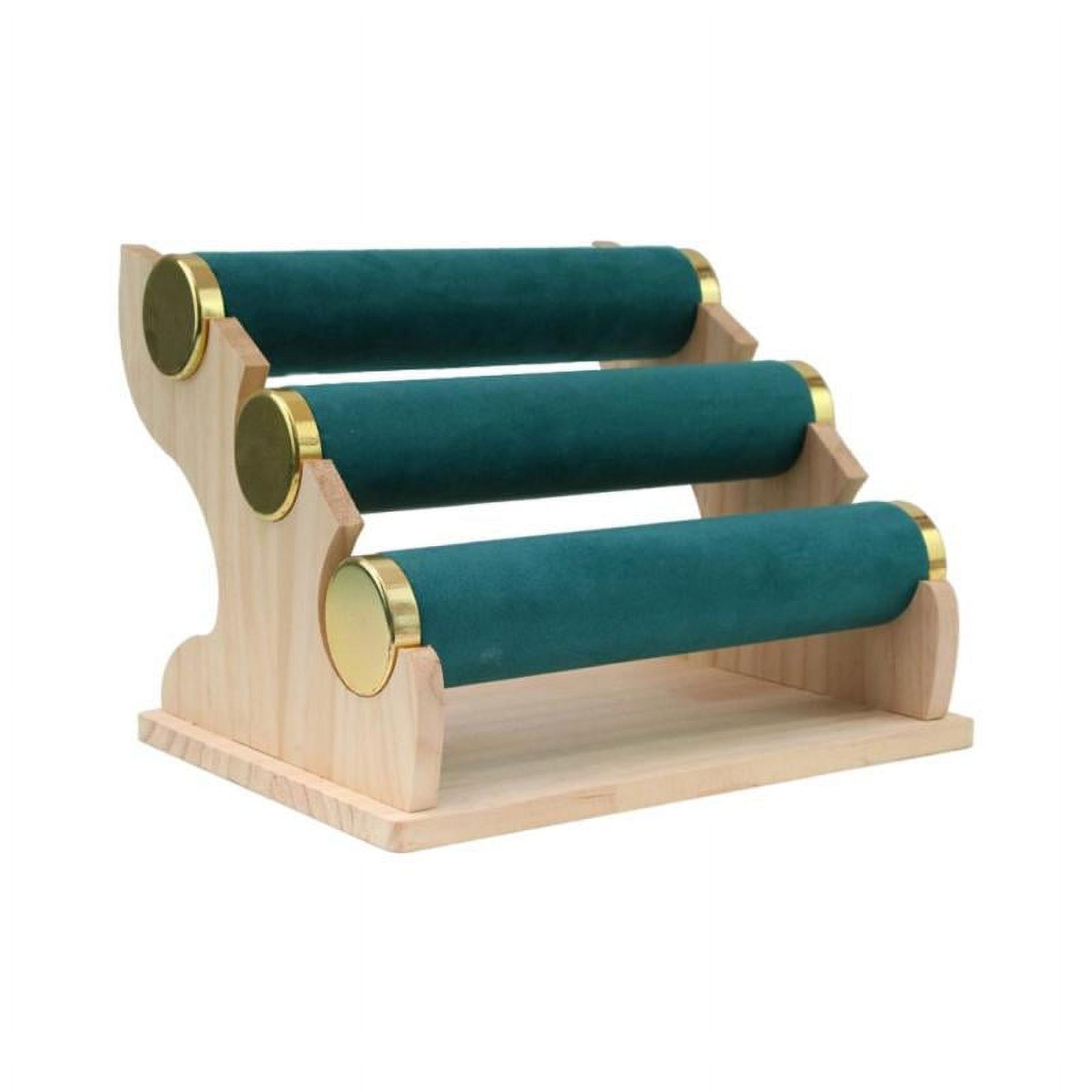 3 Tier Bracelet Holder Racks, Velvet Bracelet Bangle Stand, Jewelry ...