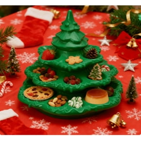 Ceramic Christmas Tree Deviled Egg Holder