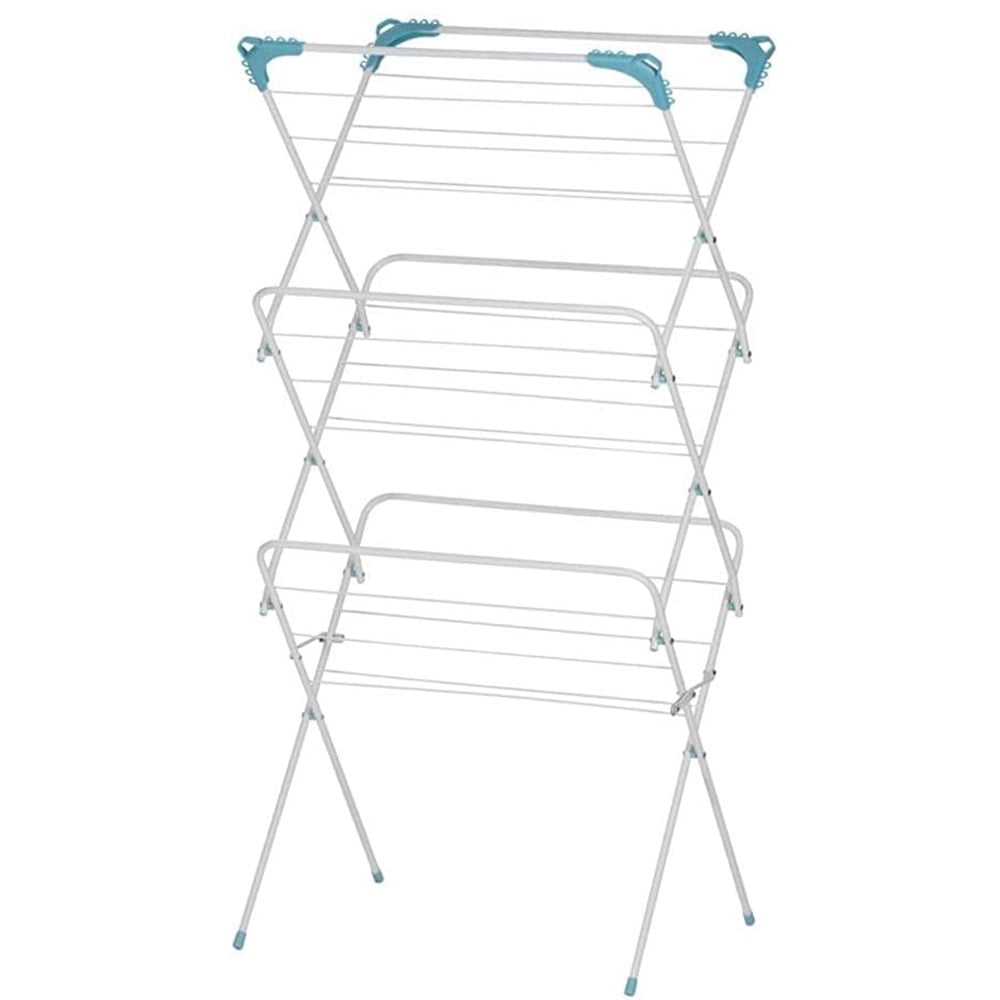 3 Tier Clothes Drying Rack, Foldable Laundry Clothes Drying Rack Stand ...