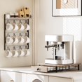 3 Tier Coffee Mug Tree Rack Greige + Black Holds 12 Cups For Kitchen ...