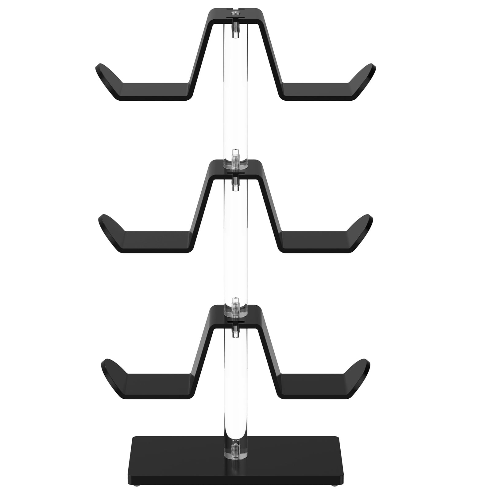 3 Tier Controller Holder Universal Tiered Headphone Stand Acrylic ...