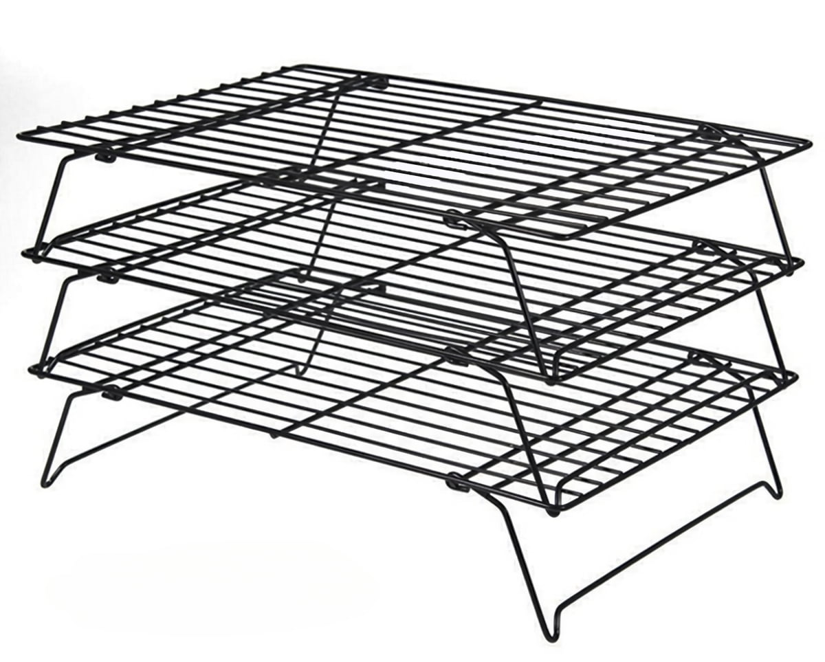 3 Tier Cooling Rack, Stackable Baking Rack Shelf, Kitchen Cookie ...