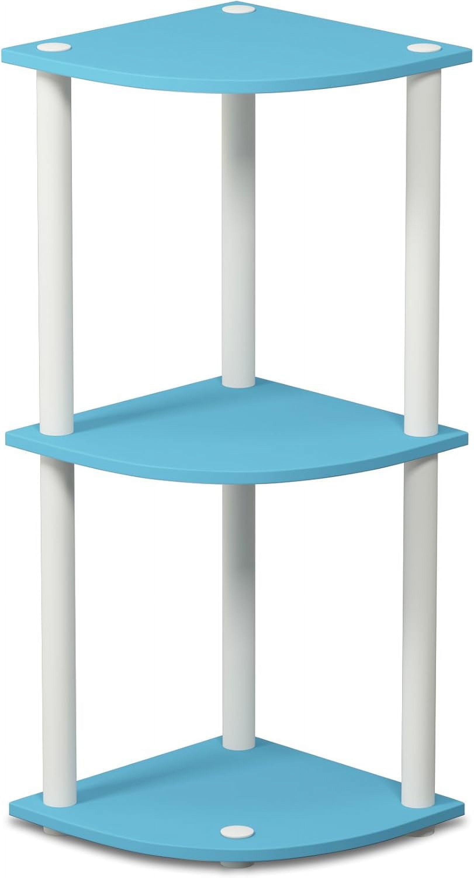 3-Tier Corner Display Rack Multipurpose Shelving Unit, - Walmart.com