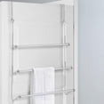 3 Tier Over The Door Towel Rack for Bathroom, Over The Door Bath Towel ...