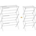 3 Tier Drying Rack Clothing,Foldable & Portable Clothes Drying Rack ...