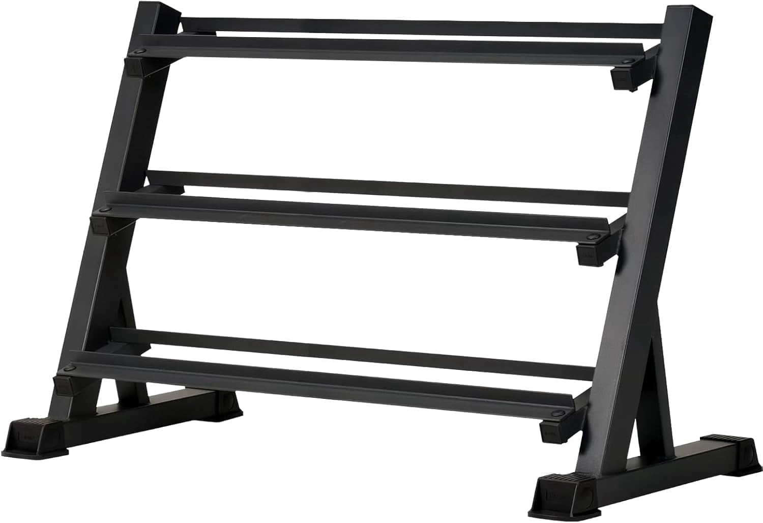 Bistlass 3-Tier Adjustable Dumbbell Rack, 1,100 lb Capacity, Compact ...