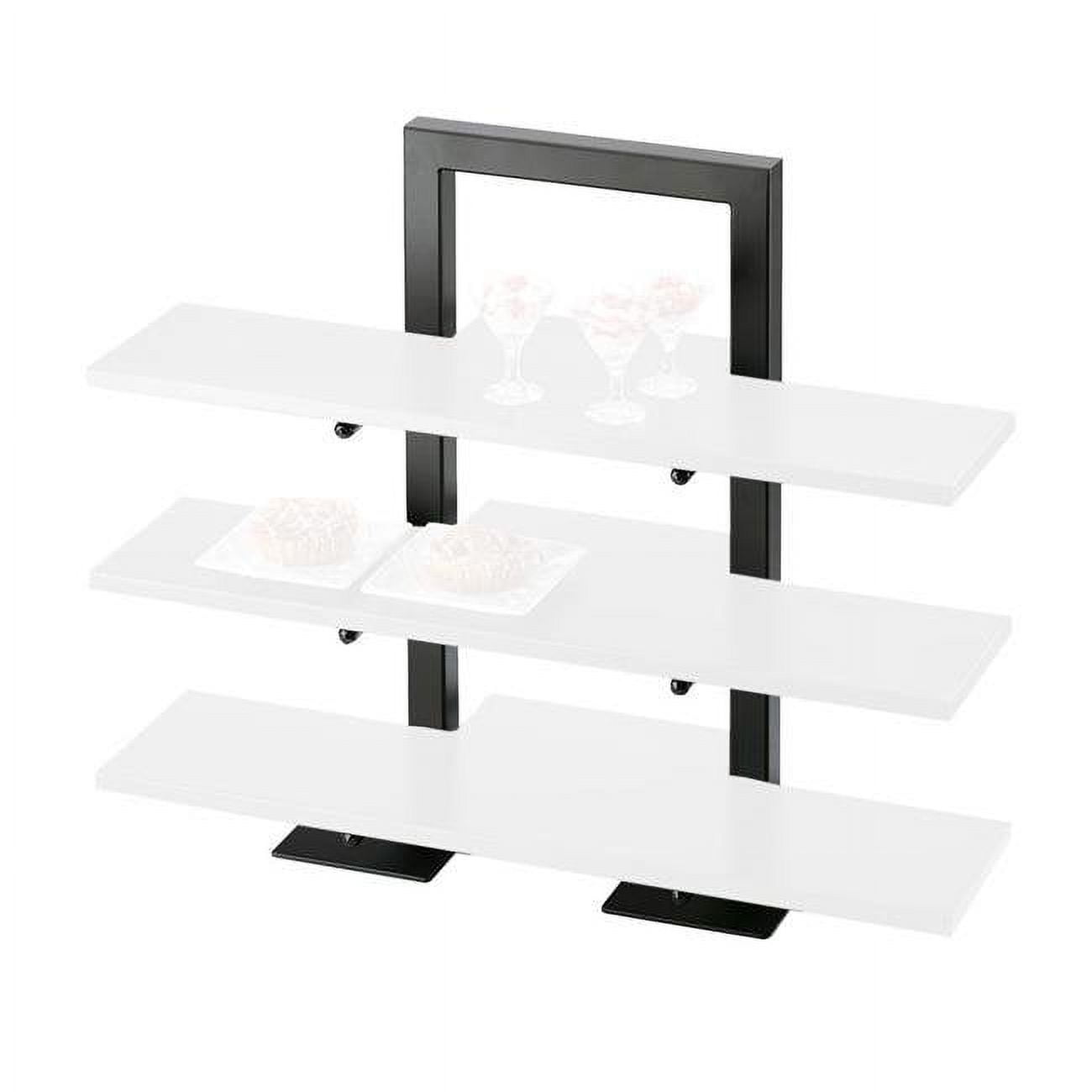 3-Tier Frame Stand, Black - 18.25 x 11 x 25 in. - Walmart.com