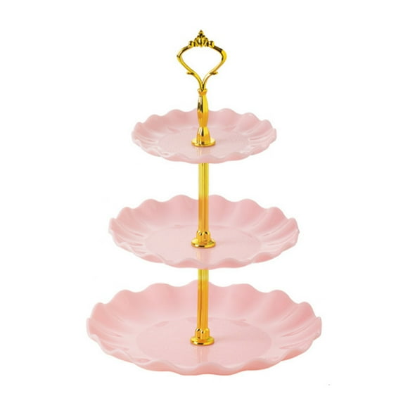 3-Tier Fruit Tray, Nut Dried Fruit Display Stand, for Kitchen Counter ...