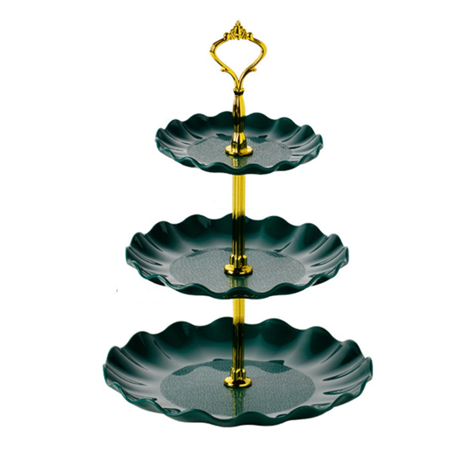 3-Tier Fruit Tray, Nut Dried Fruit Display Stand, for Kitchen Counter ...