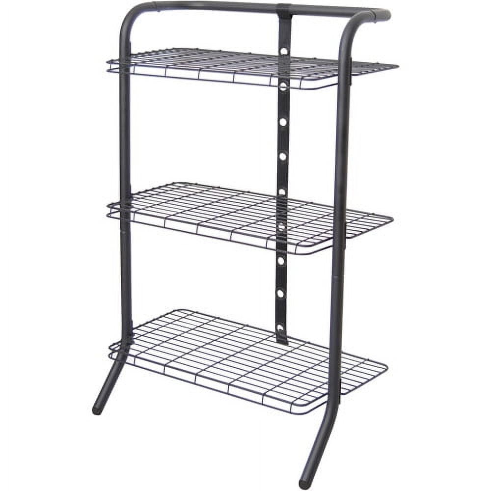 3-Tier Gravity Shelf, Black - Walmart.com