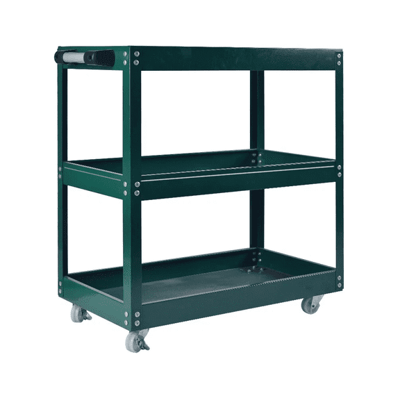 HYGRAD BUILT TO SURVIVE 3 Tier Heavy Duty Metal Rolling Tool Storage ...