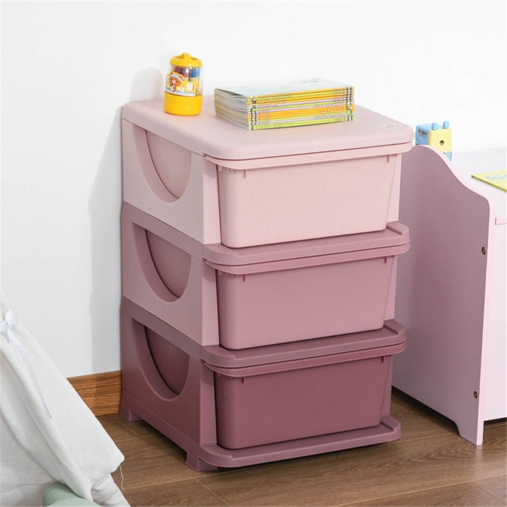 3 Tier Kids Storage, Children Storage Unit Dresser, Storage with ...