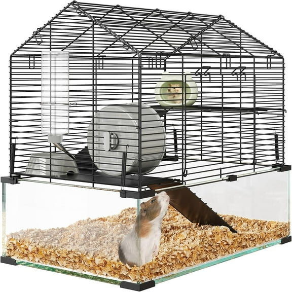 Hamster Nation Hamster Home, XXL Hamster Cage Measures 31.5L x 19.1W x ...