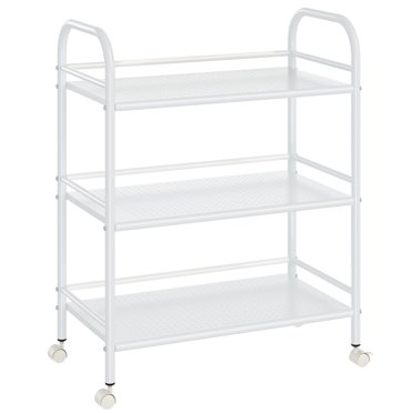 2 Pack 3 Tier Slim Storage Kitchen Cart, Shelving Unit Rolling Rack ...